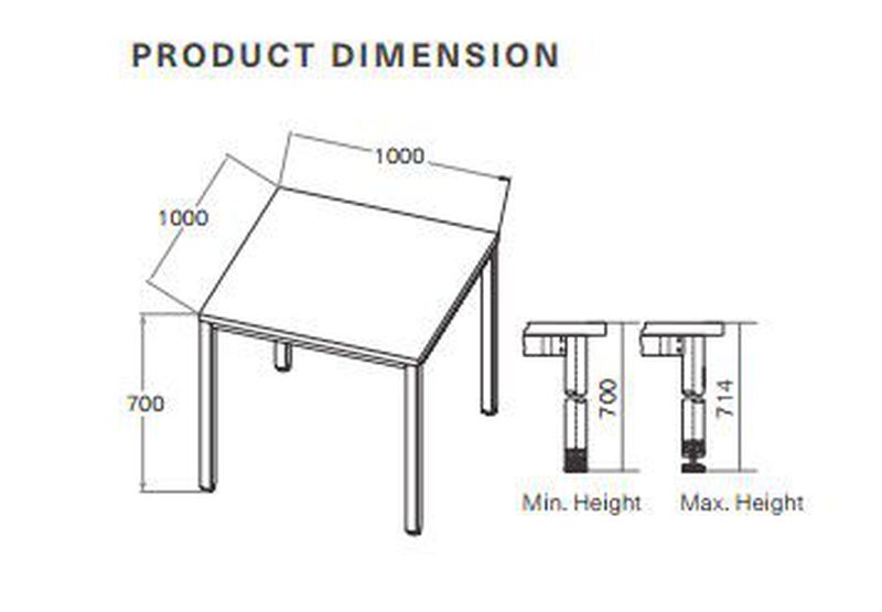 Chitose T-1010 - Table - Maple