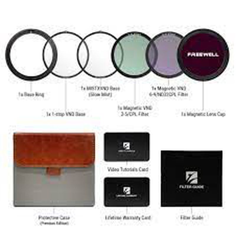 Freewell Variable ND Filter Kit 7 in 1 82mm VND Magnetic