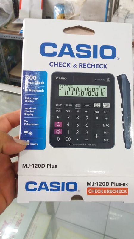 Kalkulator Sedang - Casio MJ-120D