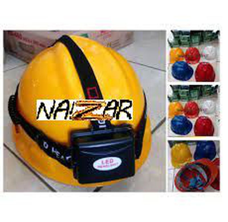 Helm Pelindung Plus Headlamp