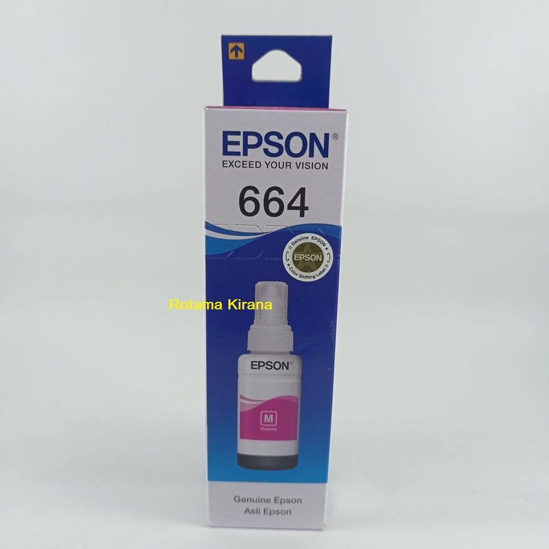 Tinta Printer Epson T664 Magenta