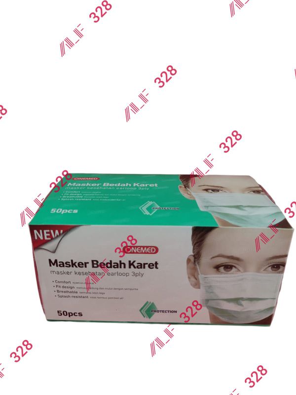 Masker 3 Ply Earloop Onemed