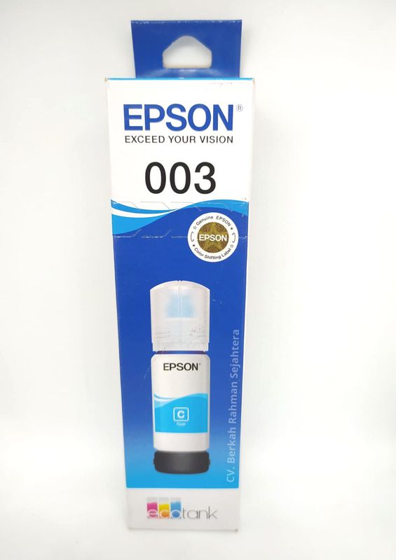 Tinta Epson 003 Cyan / Sian