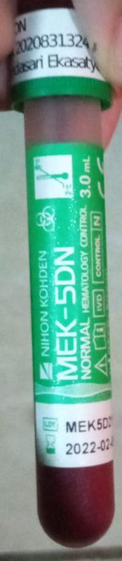 Hematology Control 3 ml, Normal