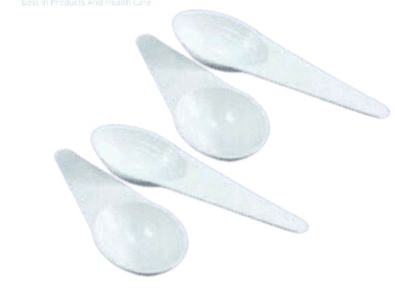 sendok obat sirup 5 ml isi 100 pcs putih