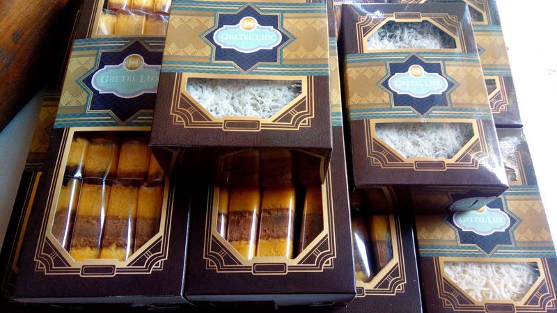 snackbox sragen / cake / roti - Pisang Bolen Mini