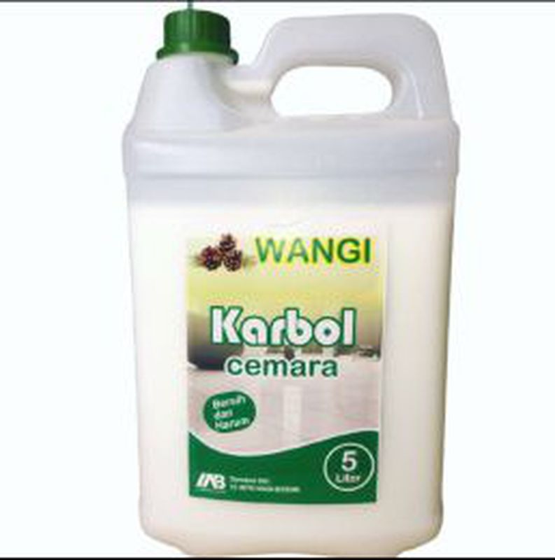 Chemical Cairan Pembersih lantai Karbol wangi 4ltr