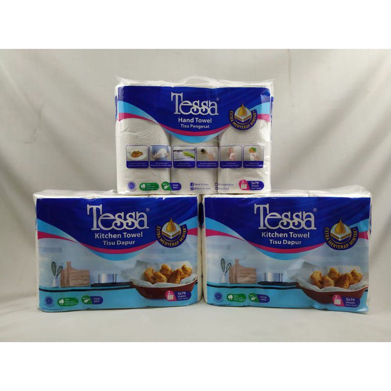 Tessa Tissue Towel Tisu Dapur Tisu Roll Dapur Tebal Murah Berkualitas ...