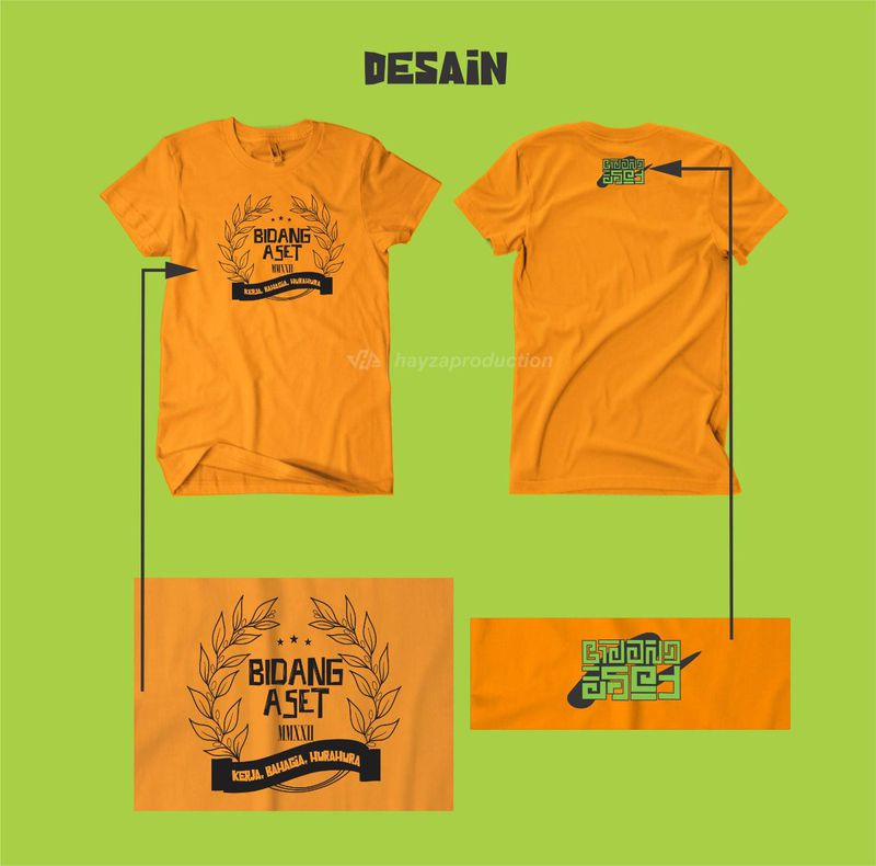 Kaos t - shirt by Hayza Sport Apparel - T-Shirt 1