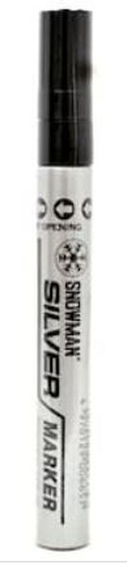 Snowman Paint Marker EFSP-12 Permanent Silver