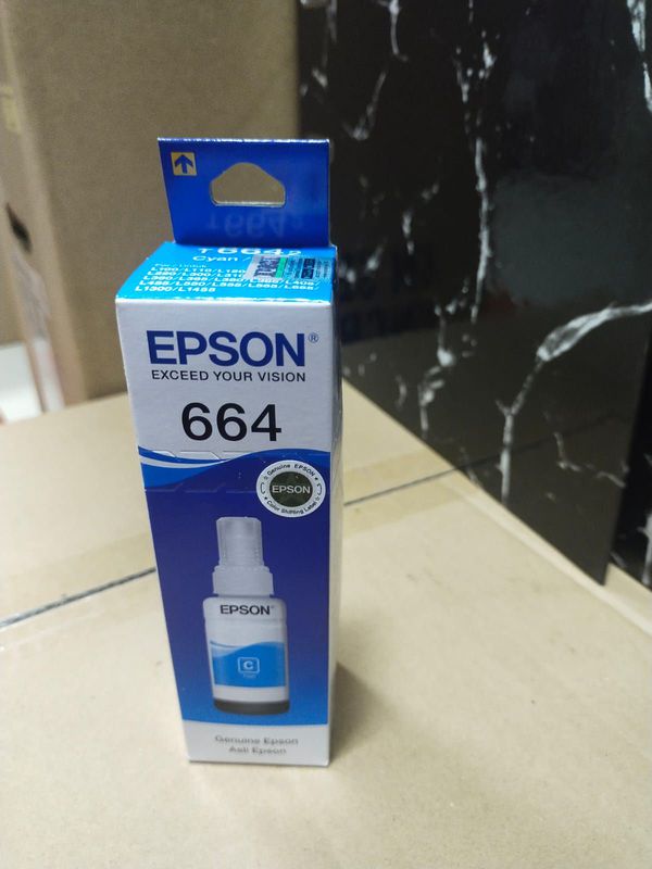 TINTA PRINTER EPSON 664 - Biru