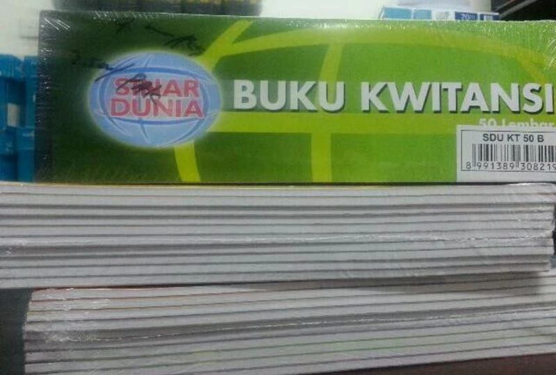 Buku Kwitansi Besar Sidu