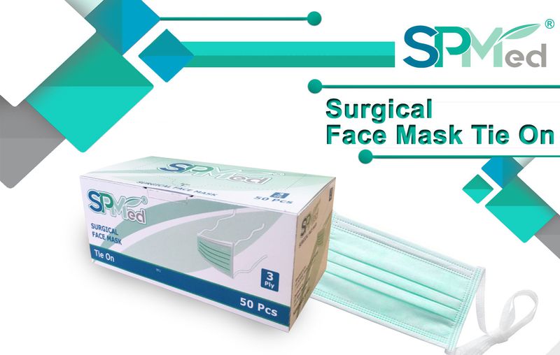 SPMed Surgical Face Mask Tie On