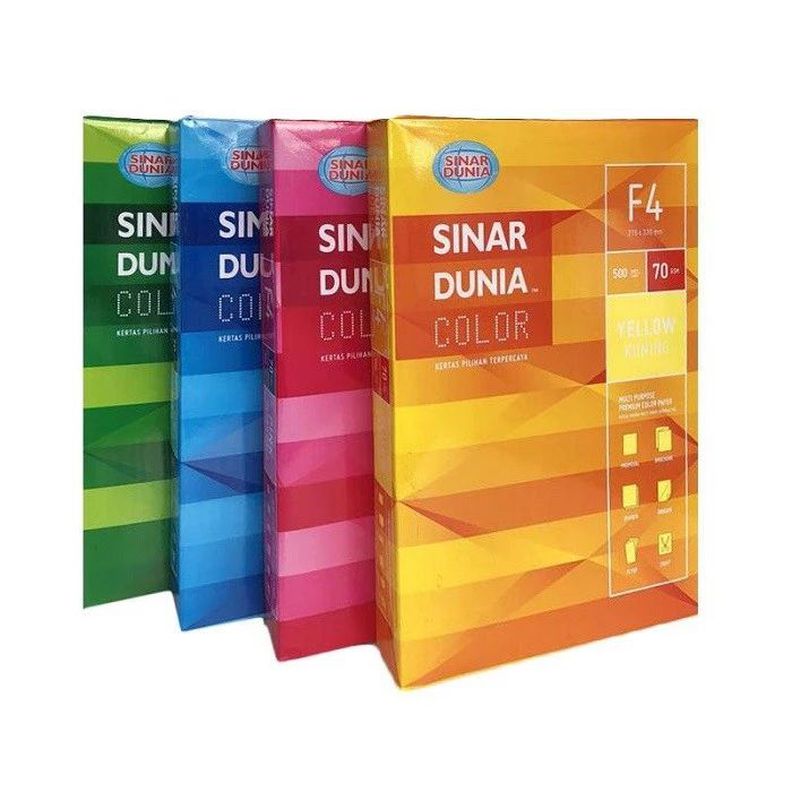 HVS F4 SIDU 70gsm MERAH - Biru