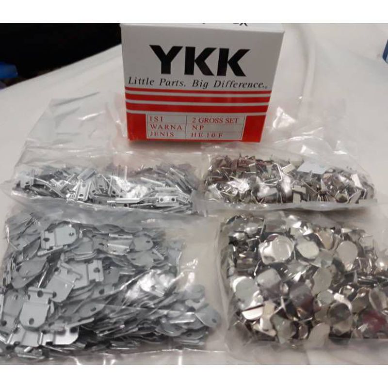 Hak Tanam YKK HU HE / Kancing Hak Celana Per Gross