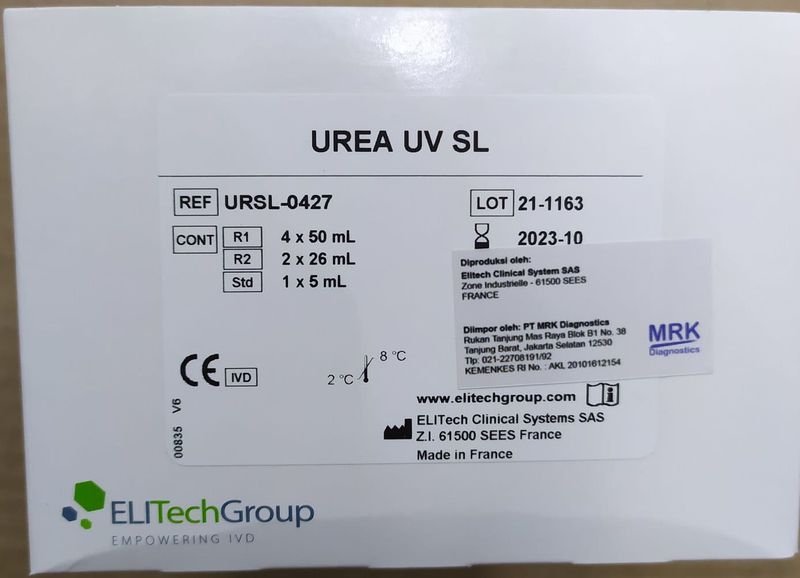 UREA UV 4x50mL + Std ELITECH