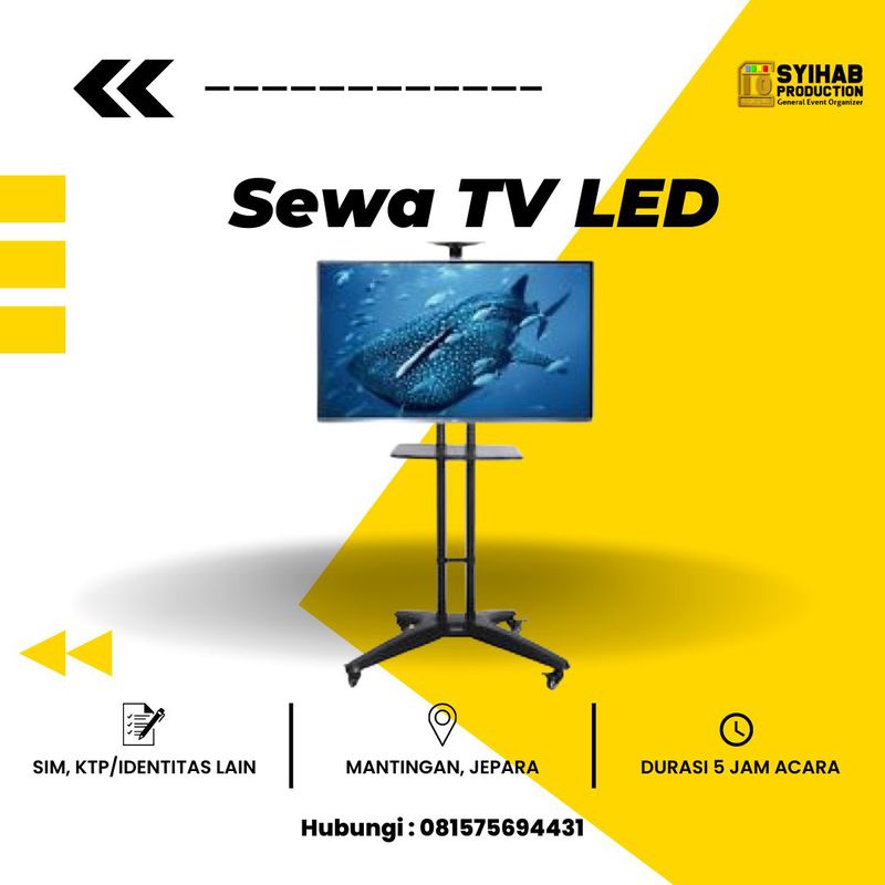 Sewa TV LED 48" Event Organizer