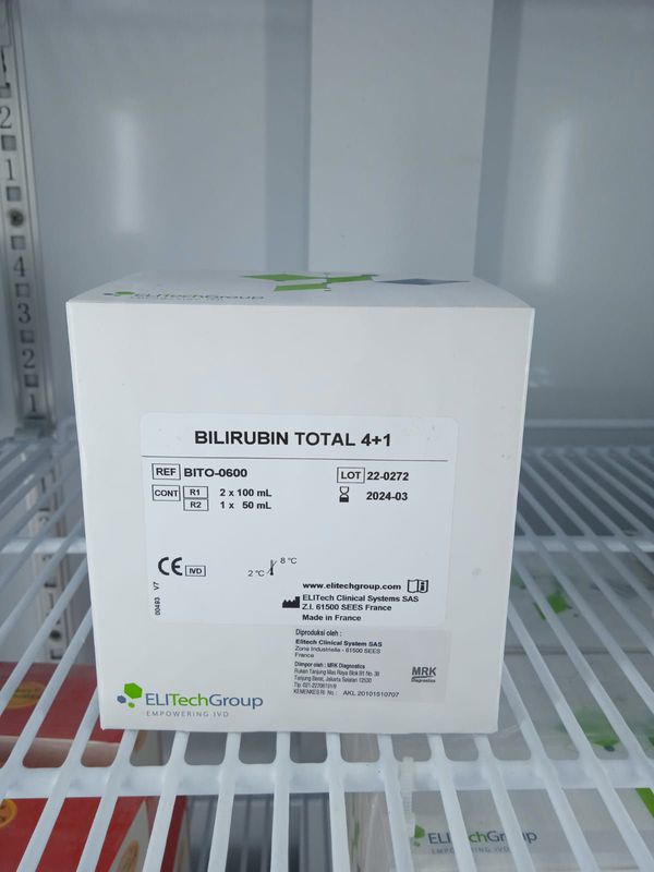 BILIRUBIN TOTAL 2x125mL ELITECH