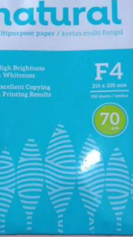 Kertas F4 Natural 70 Gsm