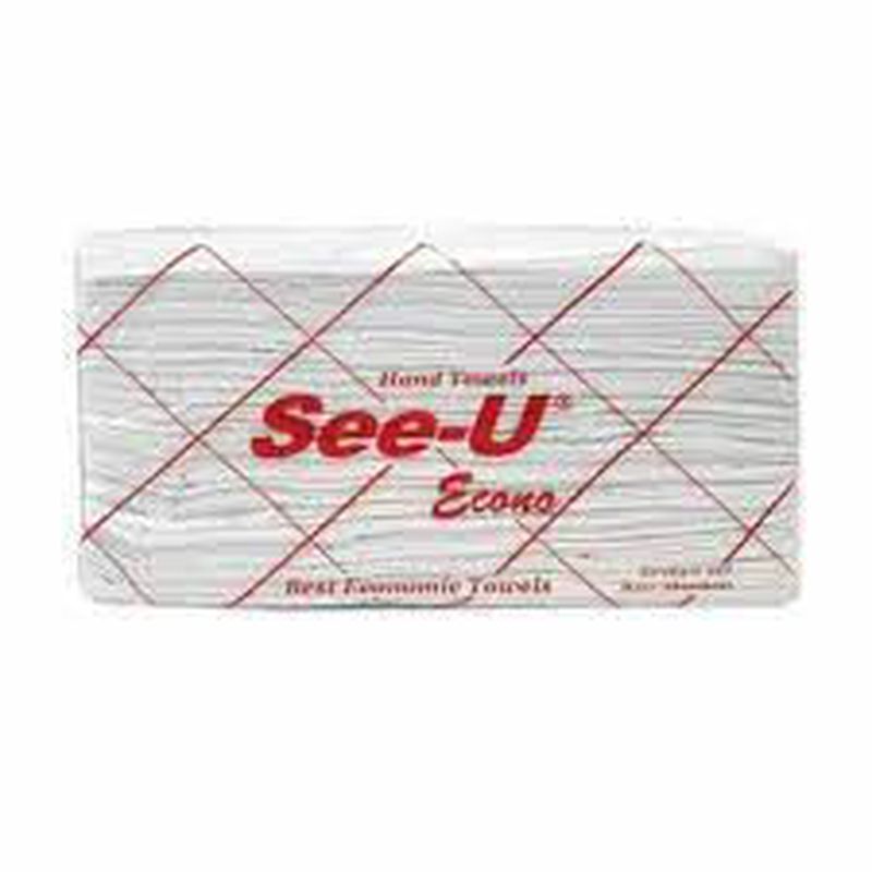 TISUE - SEE U HAND TOWEL (MERAH)