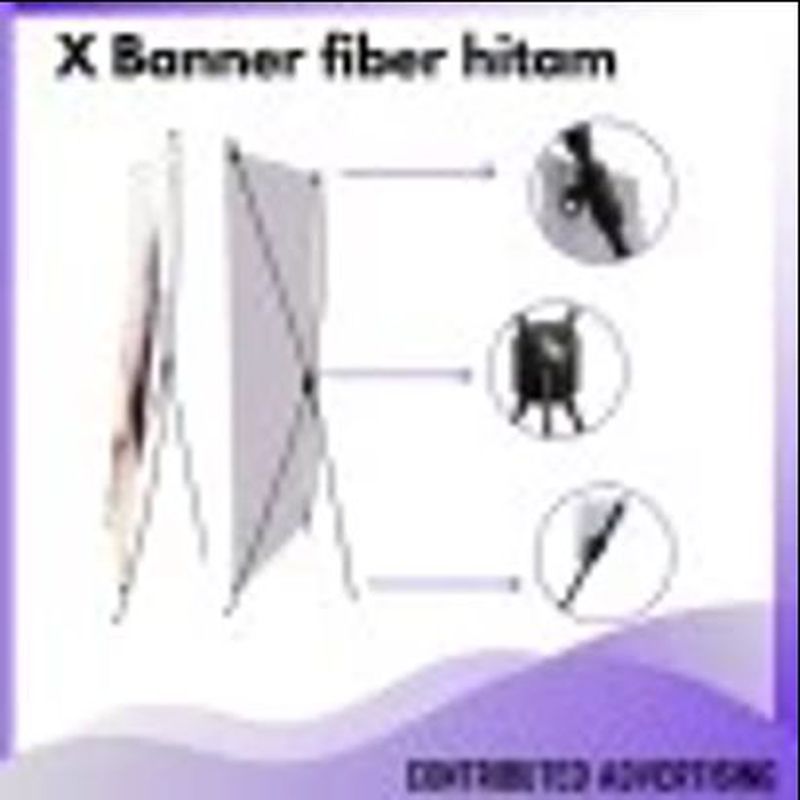 X Benner Fiber Hitam