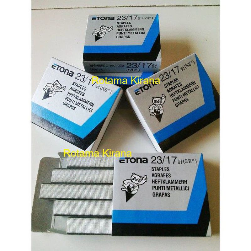 Anak Penjilid Besar / Staples/ Isi Stapler No. 1217 Etona