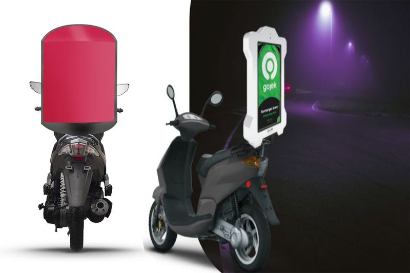 Iklan di Motor Goride - Goscreen