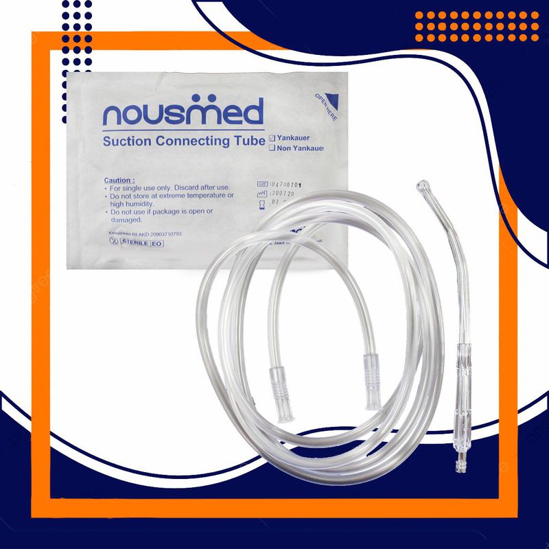SUCTION CONNECTING TUBE WITH YANKEUR - NOUSMED SAFELOCK