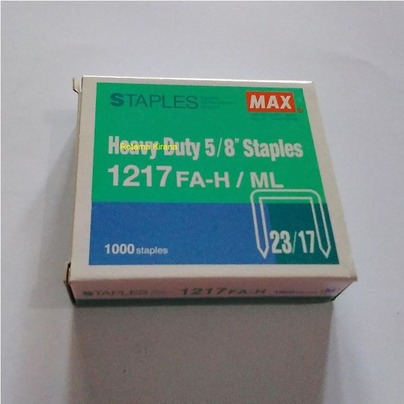 Anak Penjilid Besar / Staples/ Isi Stapler No. 1217 Max