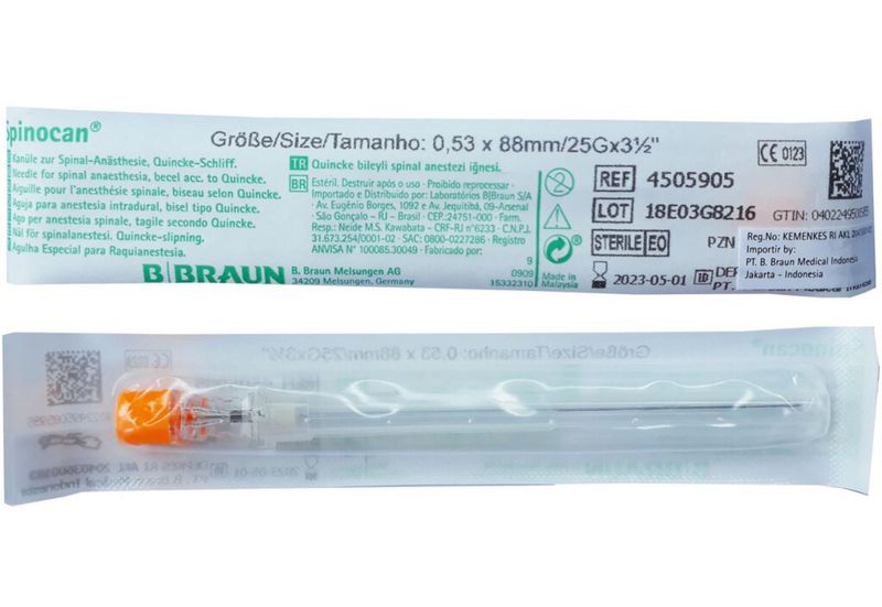 Spinocan 25 G ,B BRAUN