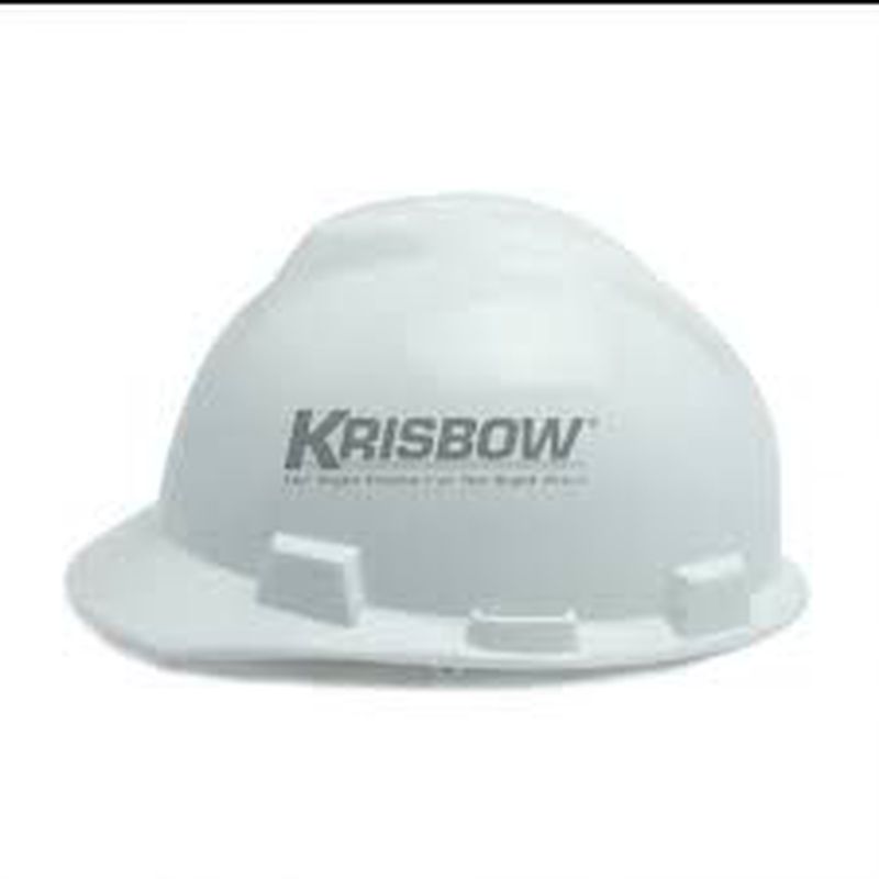 Helm Krisbow Putih / Safety Helm Krisbow White
