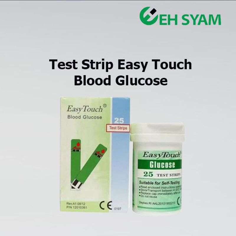 Strip Blood Glucose Easy Touch 25 strip