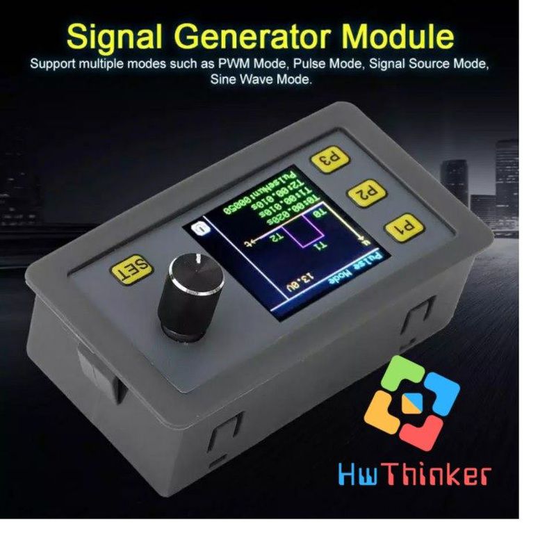 Modul Signal Generator PWM Pulse Adjustable 4-1000hz 4-20ma 2-10v LCD
