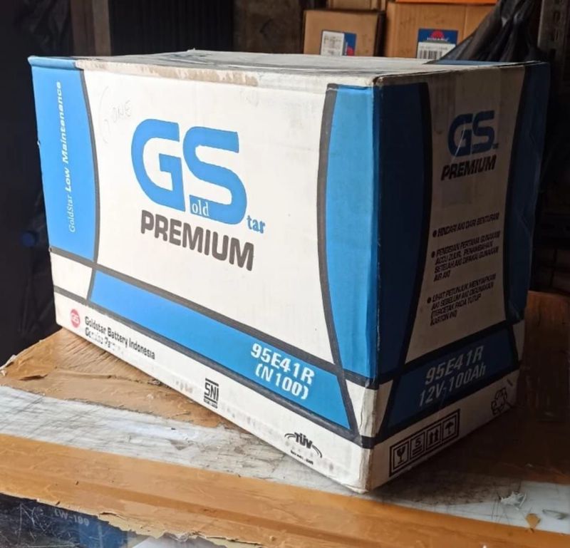 Aki Baterai N100 (95E41R) 12V - 100 Ah GS Astra Premium