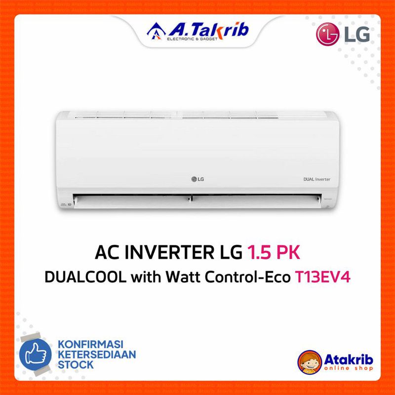 AC SPLIT INVERTER 1,5PK MERK LG T13EV4
