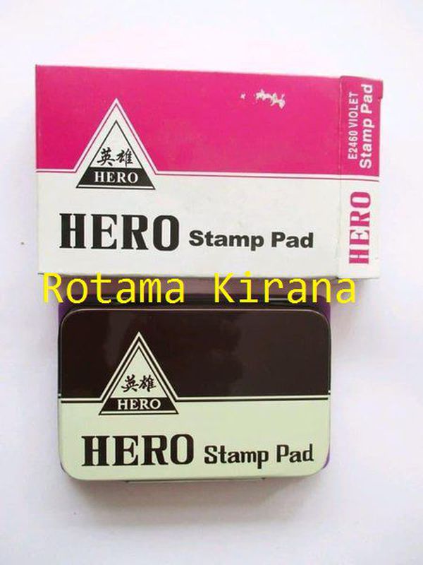 Bak Stempel / Bantalan Stempel Hero Kecil E- 2460