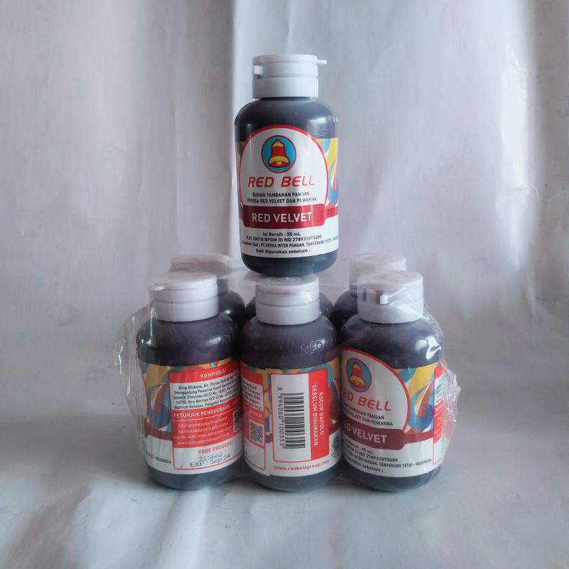 Red Bell Red Velvet 55 ML 1 Pack