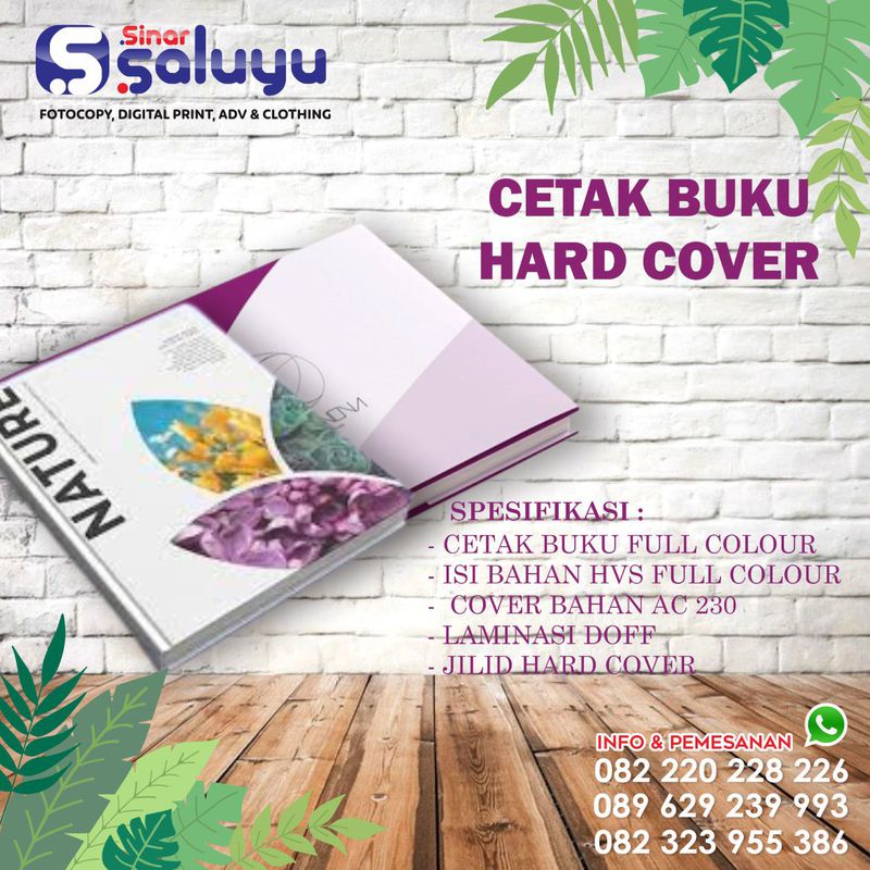 CETAK BUKU HARD COVER