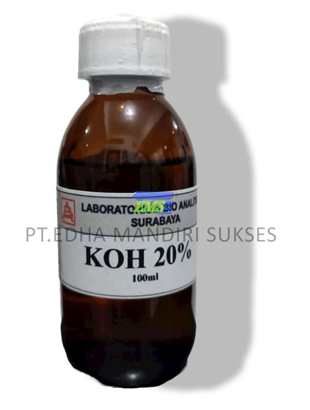 Larutan KOH 20% Bio A