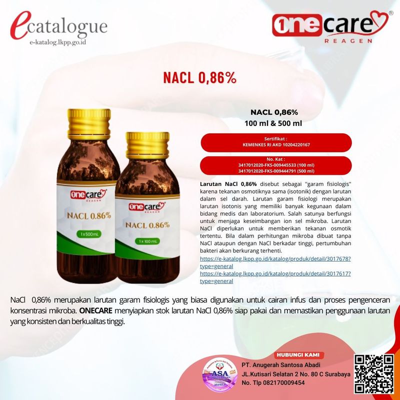 NACL 0,86% - 100 Ml