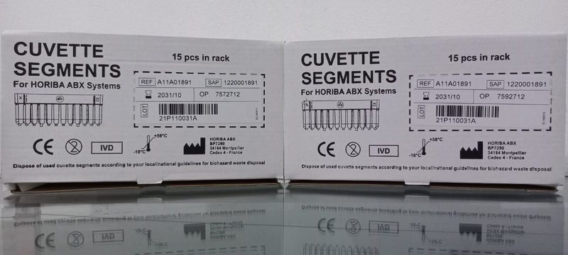 Cuvette Segments Rack P400