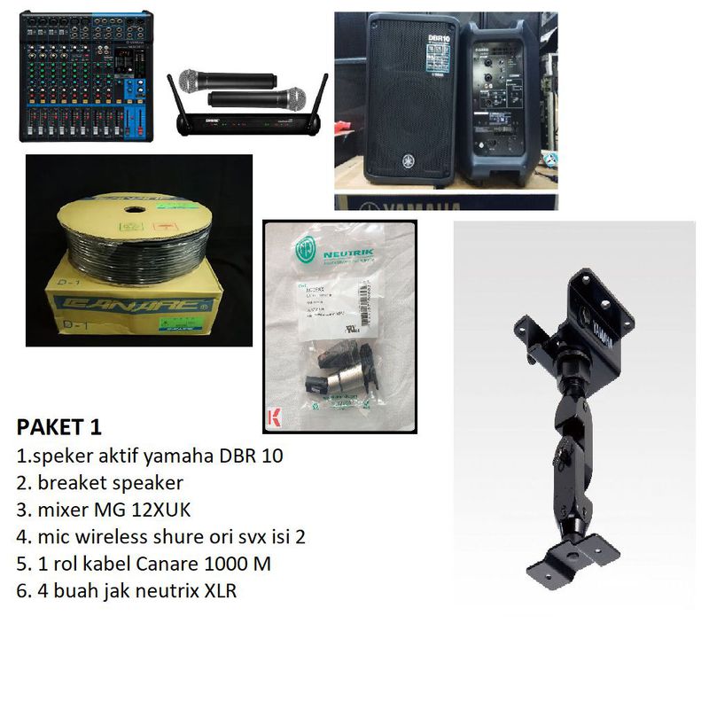 Paket sound system indor / outdor