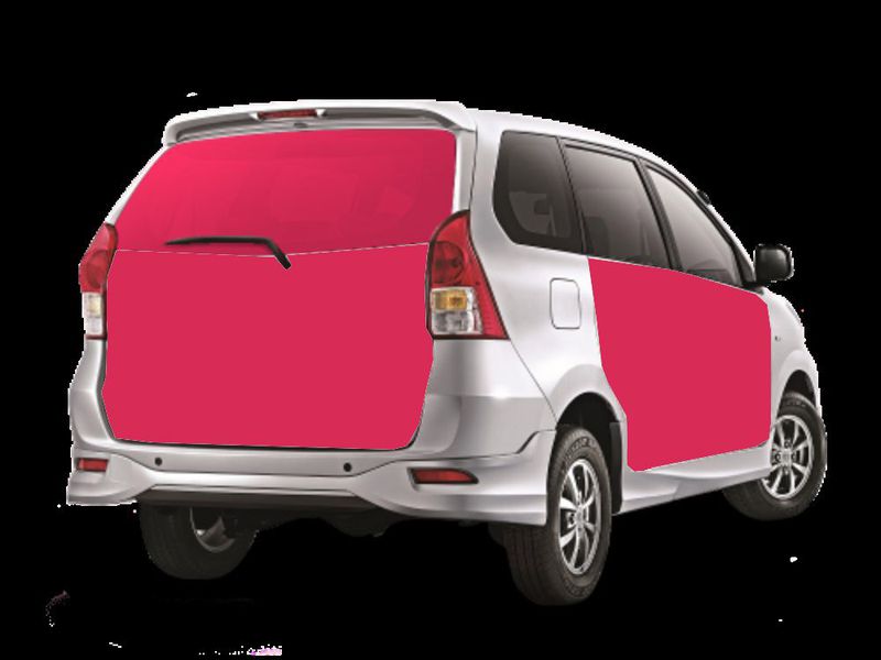 Iklan di Mobil Gocar Gojek - Full Back + Full Sides