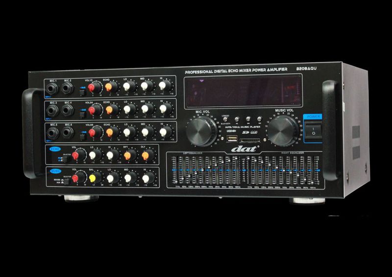 Power Mixer Amplifier DAT 6 Channel B208AQU