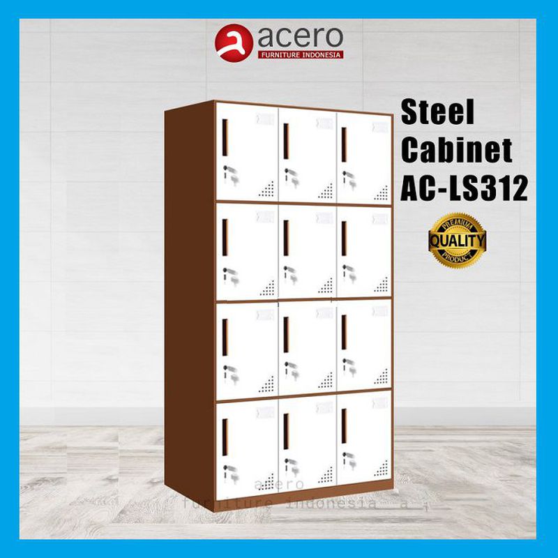 Locker Cabinet 12 Pintu AC-LS312