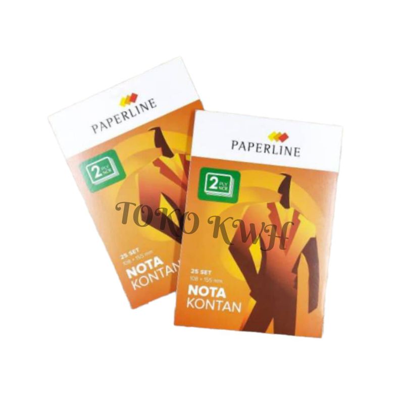 Nota Kecil 2 Ply Paperline / Buku Bon 2 Rangkap Paperline PCS