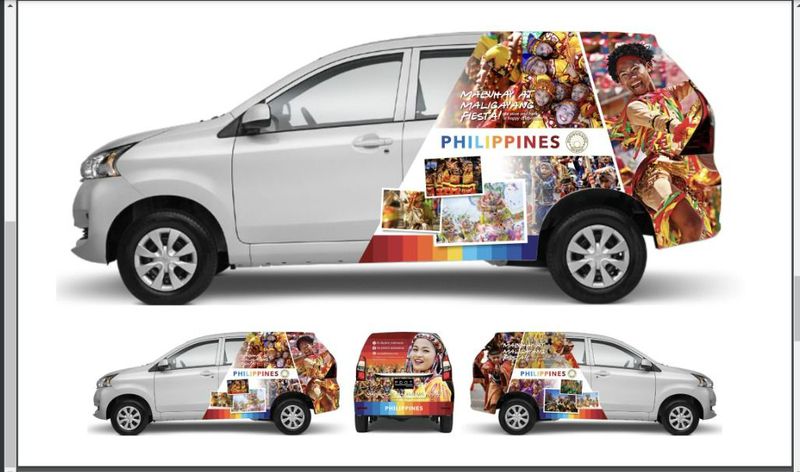 Iklan di Mobil Gocar Gojek - Half Body