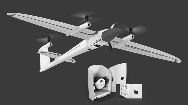 Drone VTOL Trinity F90+ - Sony UMC R10C (20 MP)
