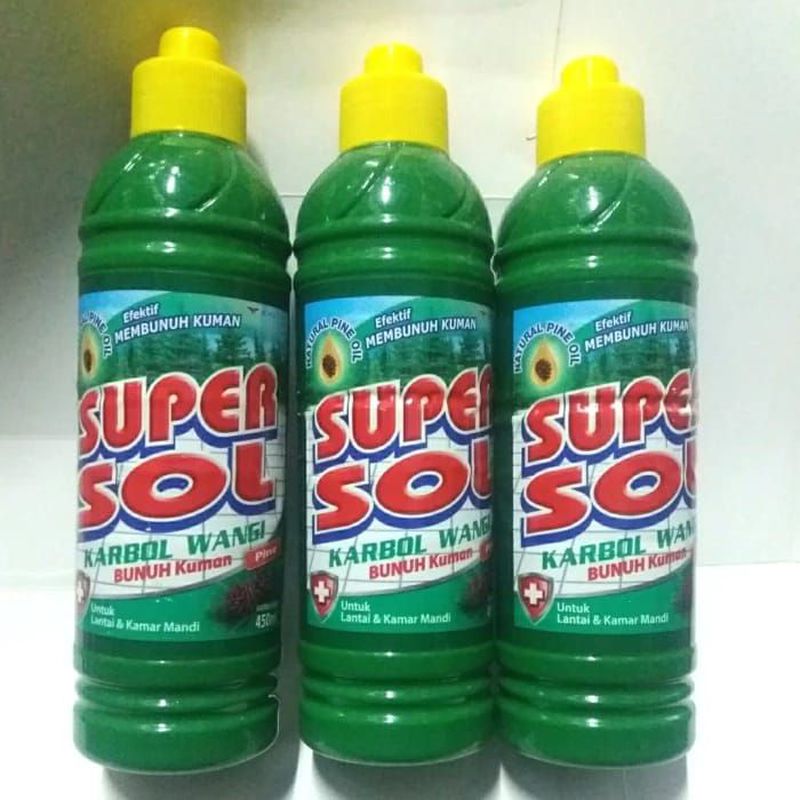 Pembersih Meubelair karbol Super Sol 450 ml
