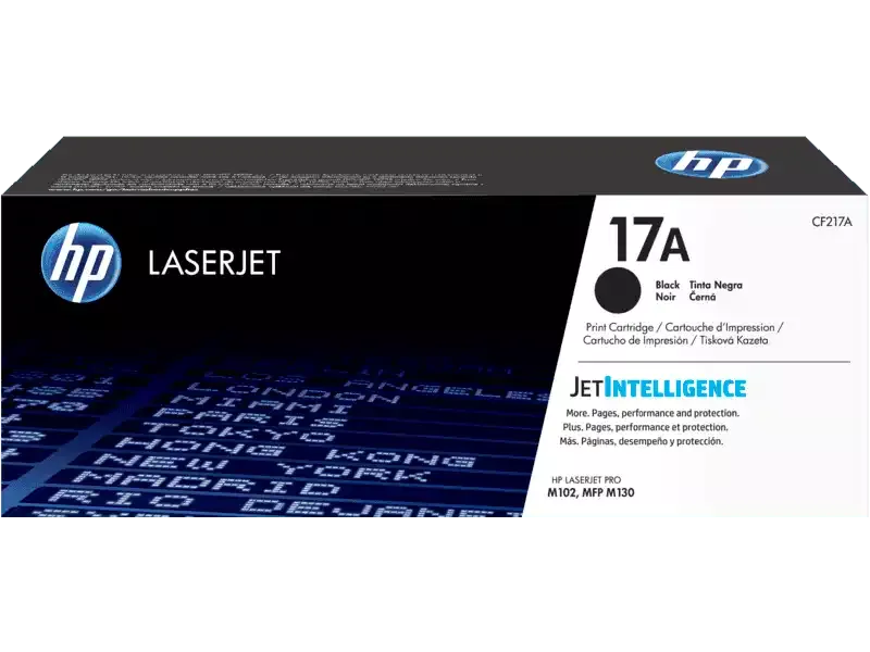 HP 17A Black Original LaserJet Toner Cartridge
